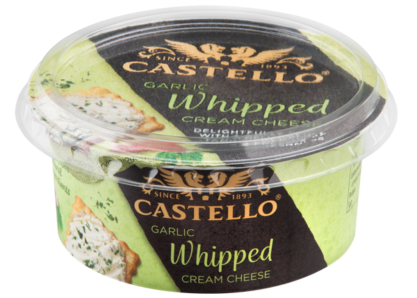 Castello Garlic Whipped Cream Cheese 125g | Arla Foods meieriprodukter ...